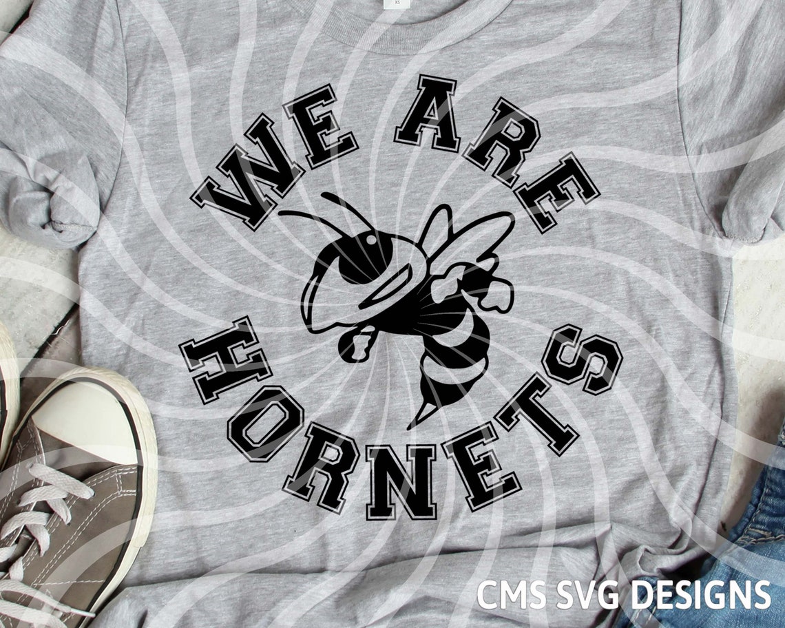 Hornet Svg Hornets Svg We Are Hornets Svg School Pride - Etsy