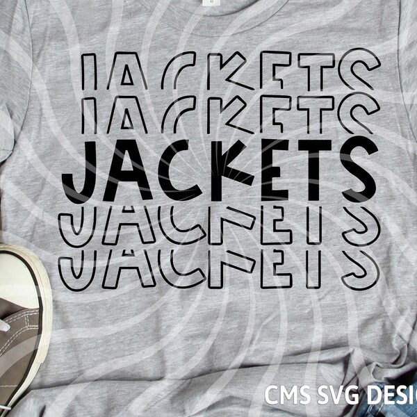 Jackets Svg - Etsy