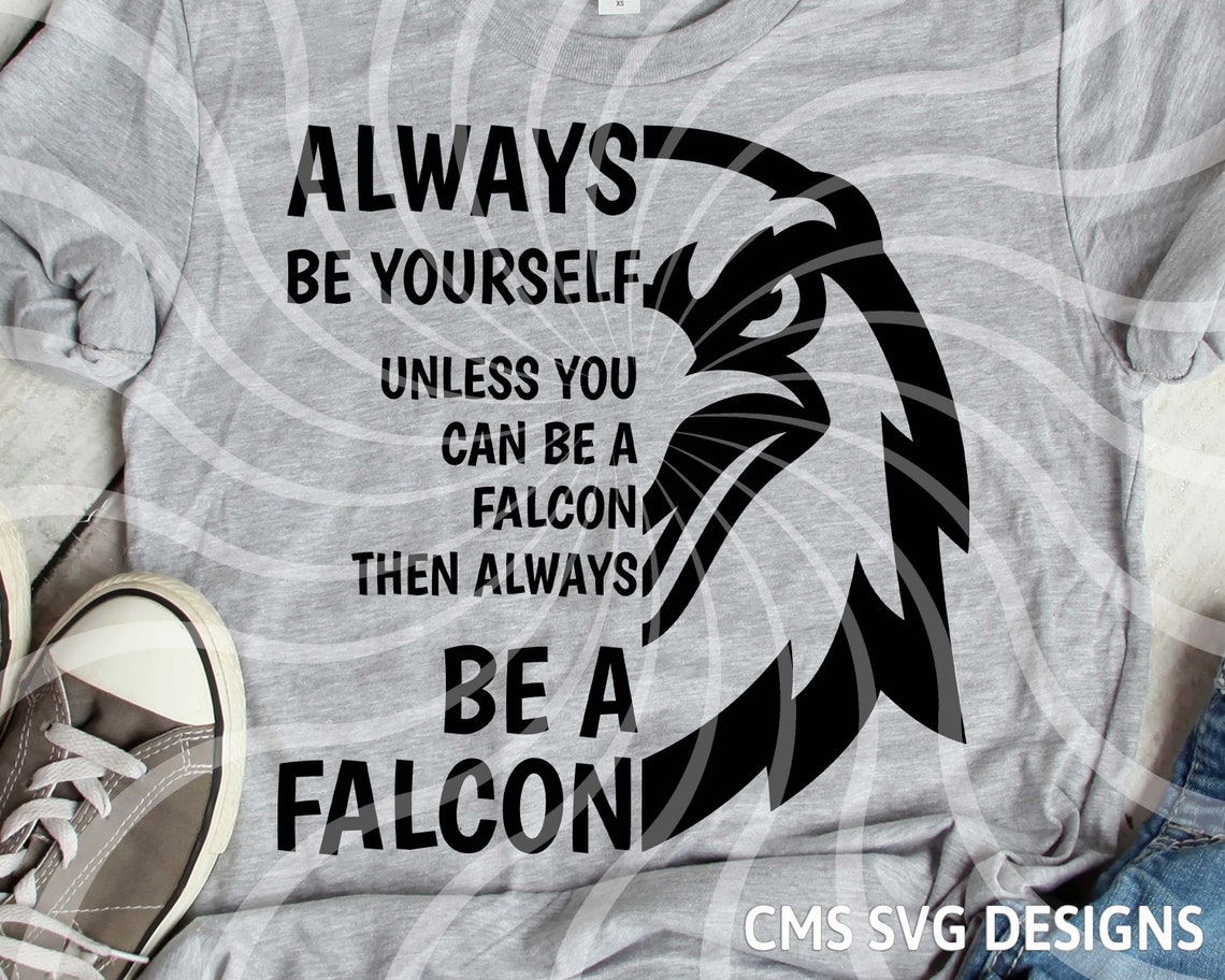 Falcon Svg Falcons Svg Always Be a Falcon Svg School Pride - Etsy