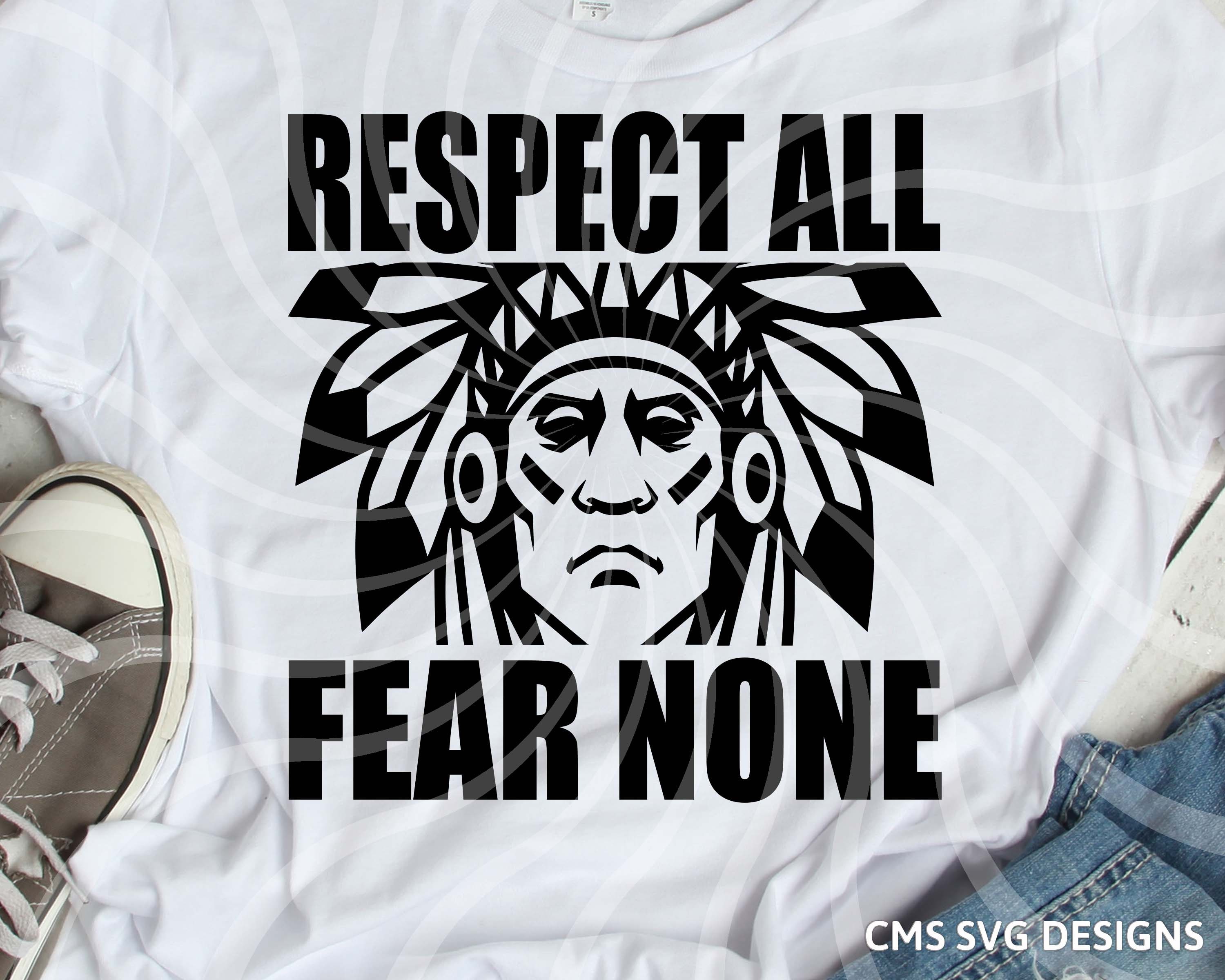 Indian Svg Indians Svg Respect All Fear None School Pride - Etsy