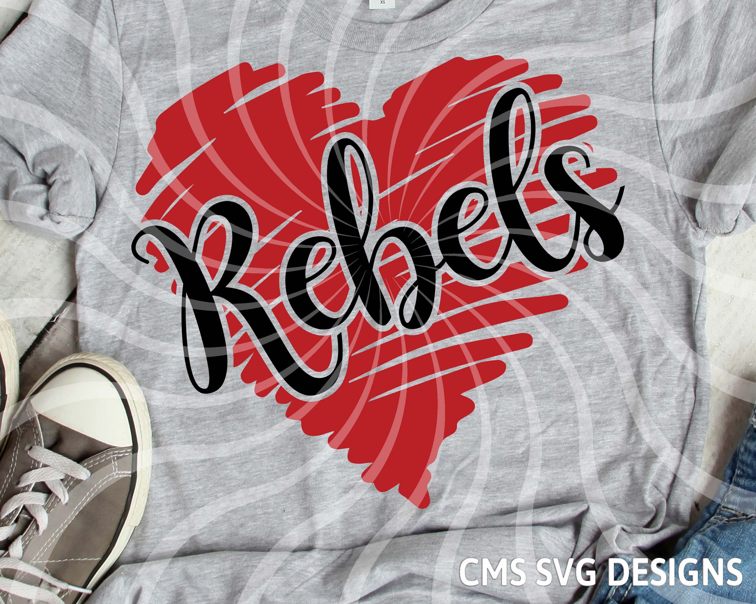 Rebel Svg Rebels Svg Rebel Scribble Heart School Pride - Etsy