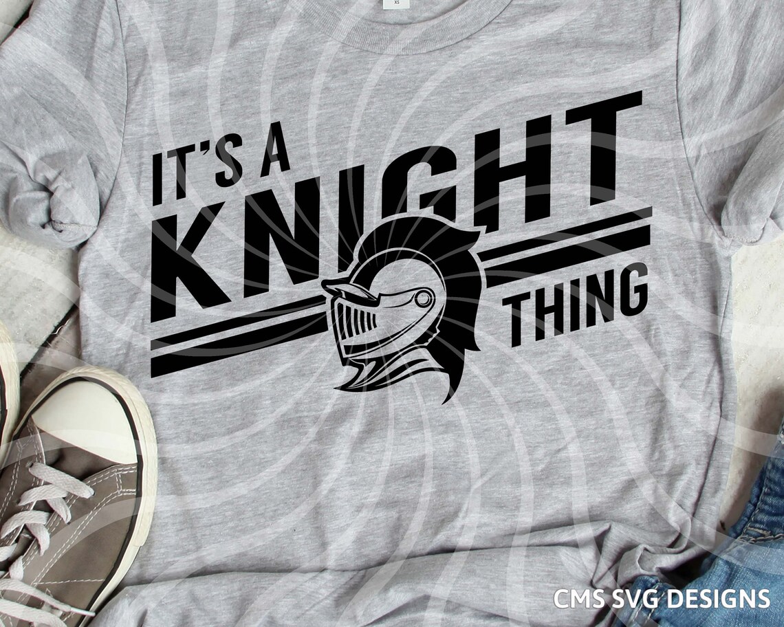 Knight Svg Knights Svg Its a Knight Thing School Pride - Etsy