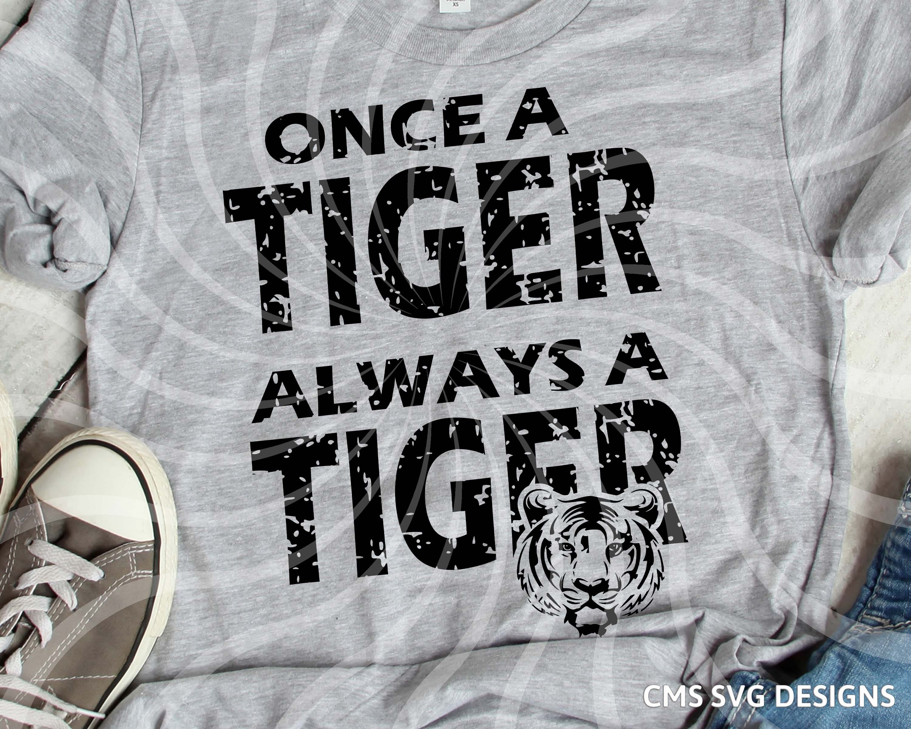 Tiger Svg Tigers Svg Once a Tiger Always a Tiger School - Etsy