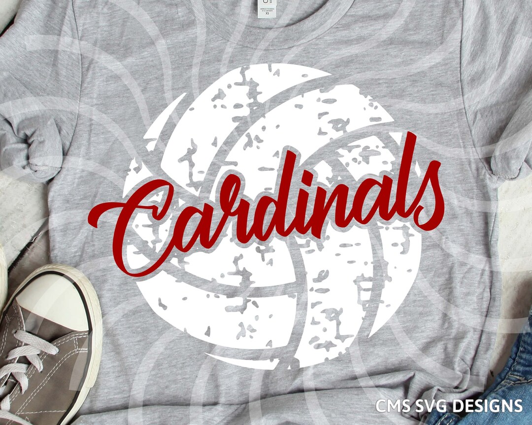 Cardinal Svg, Cardinals Svg, Cardinals Volleyball Svg, School Pride ...