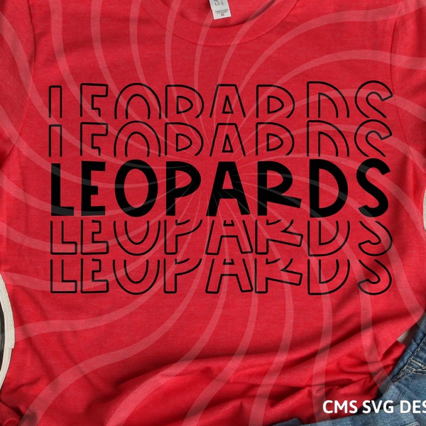 Leopard Print Words - Etsy