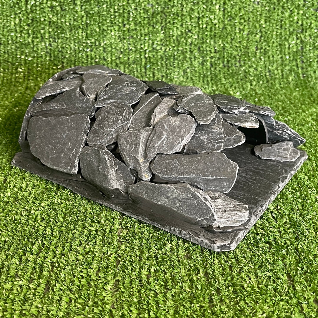 Reptile & Aquatic Slate Cave Plecos, Bristlenose, Cichlids, Corydoras ...