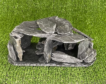Natural SLATE Stone Rock Cave for Pleco Aquarium Fish Tank or - Etsy UK