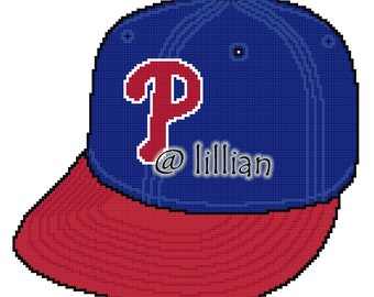 Phillies Cross Stitch Pattern - Etsy