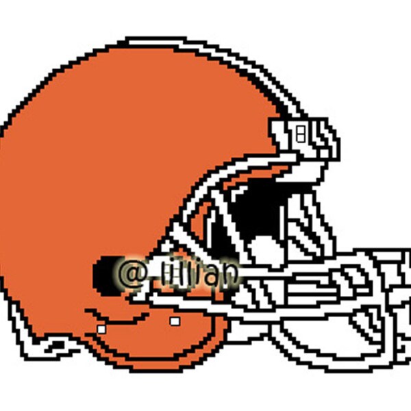 Cross Stitch Football Helmet Pattern - Etsy UK