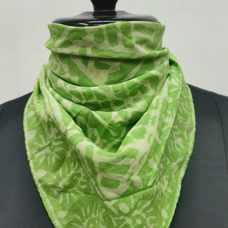 Lime Scarf - Etsy UK