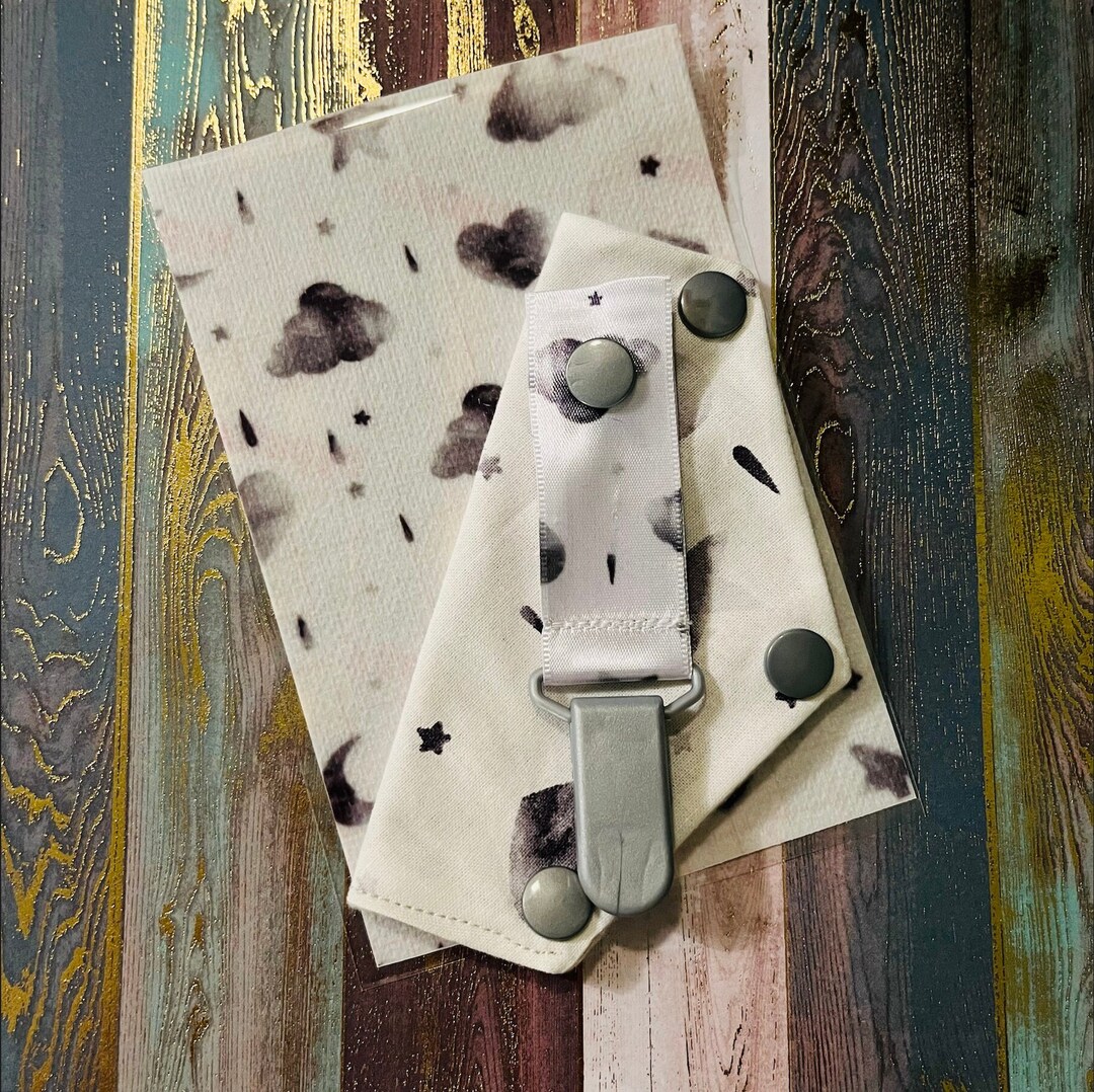 Gray Night Stars Tubie Set, Port Cover, Tubie Clip, Tape for Feeding ...