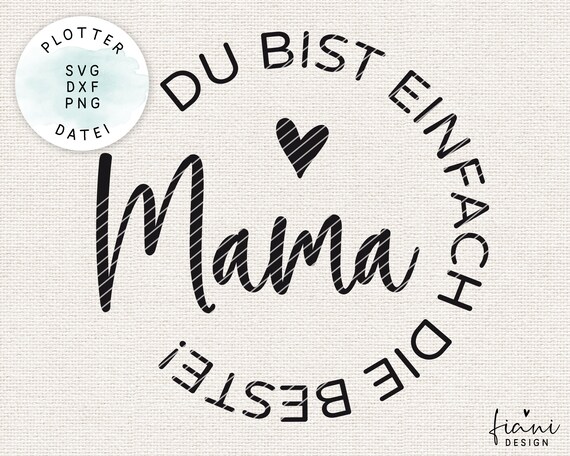 Plotterdatei Mama Muttertag SVG | Etsy