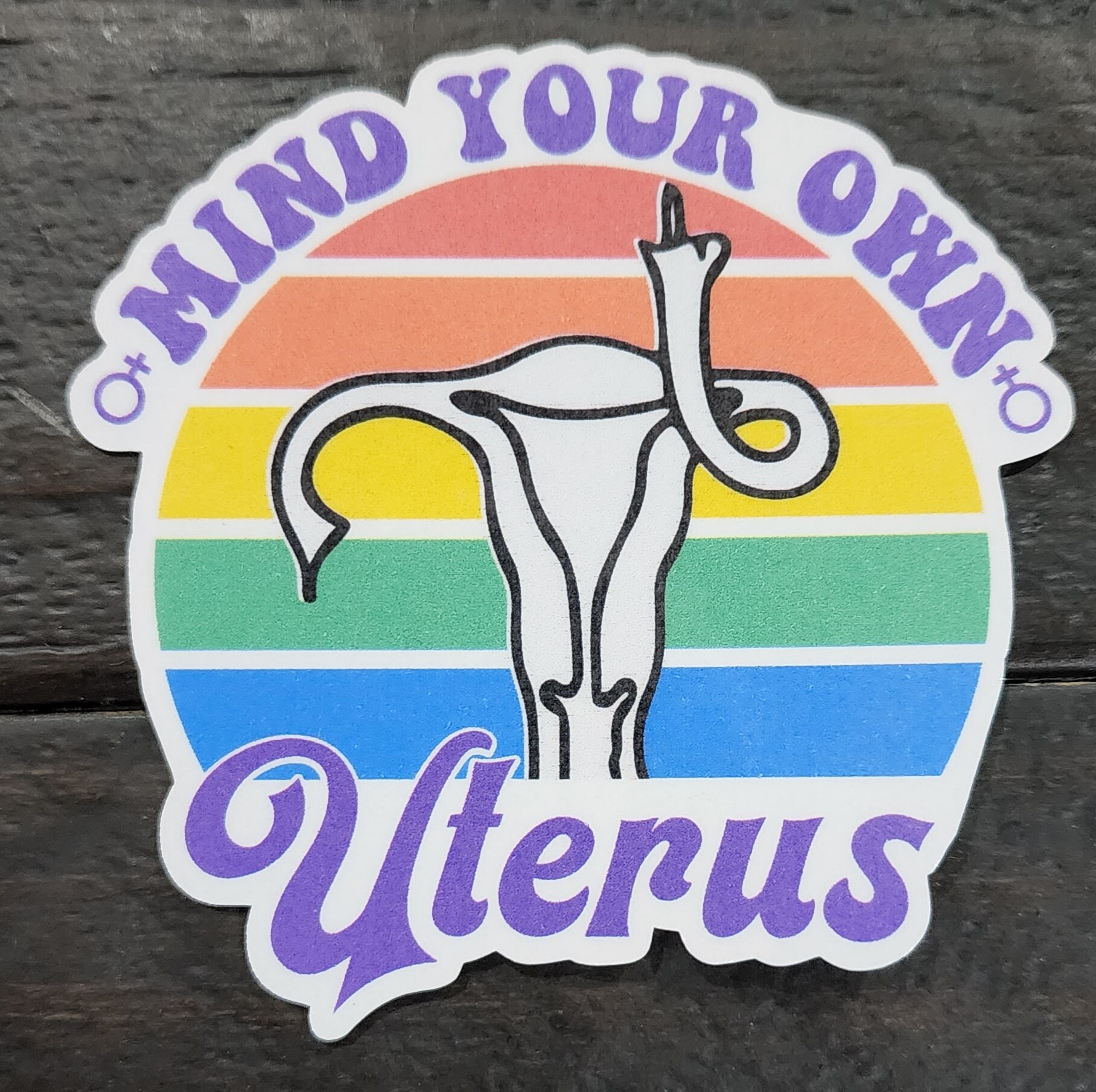 Uterus Stickers | Roe V Wade | Humor | B5G1 Free | FREE SHIPPING!! - Etsy