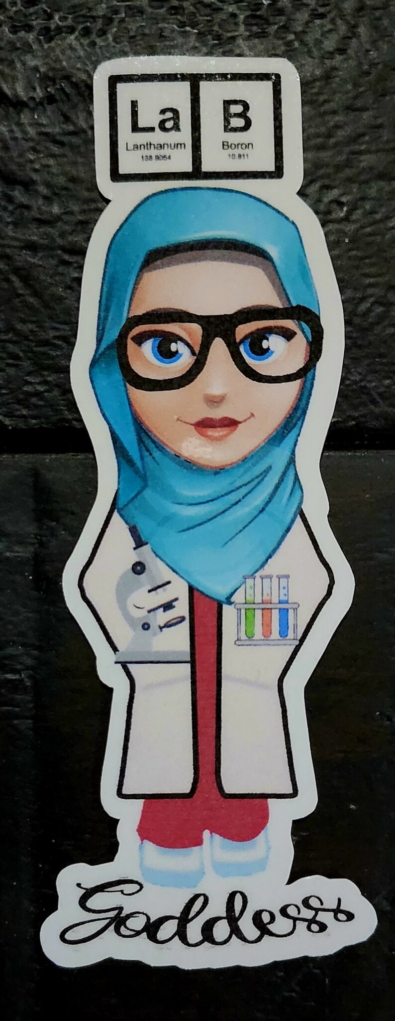 Lab Goddess Stickers Diversity Culture Skin Color B6G2 - Etsy