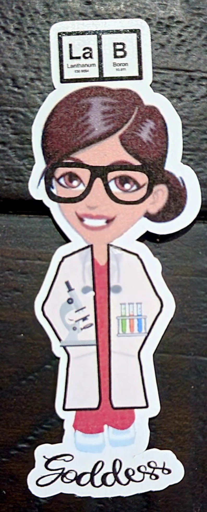 Lab Goddess Stickers Diversity Culture Skin Color B6G2 - Etsy