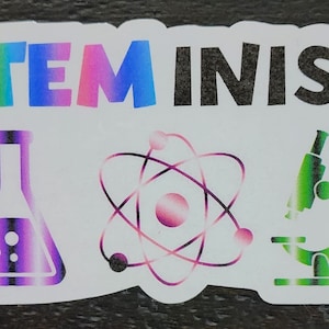 Women in STEM Stickers - Each or Buy the Set and Get One Free - Etsy