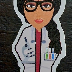 Lab Goddess Stickers Diversity Culture Skin Color B6G2 Free - Etsy