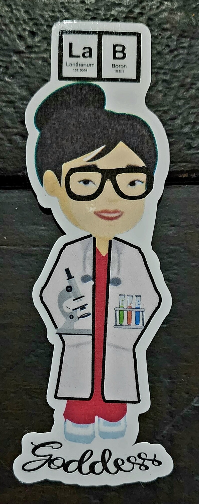 Lab Goddess Stickers Diversity Culture Skin Color B6G2 - Etsy