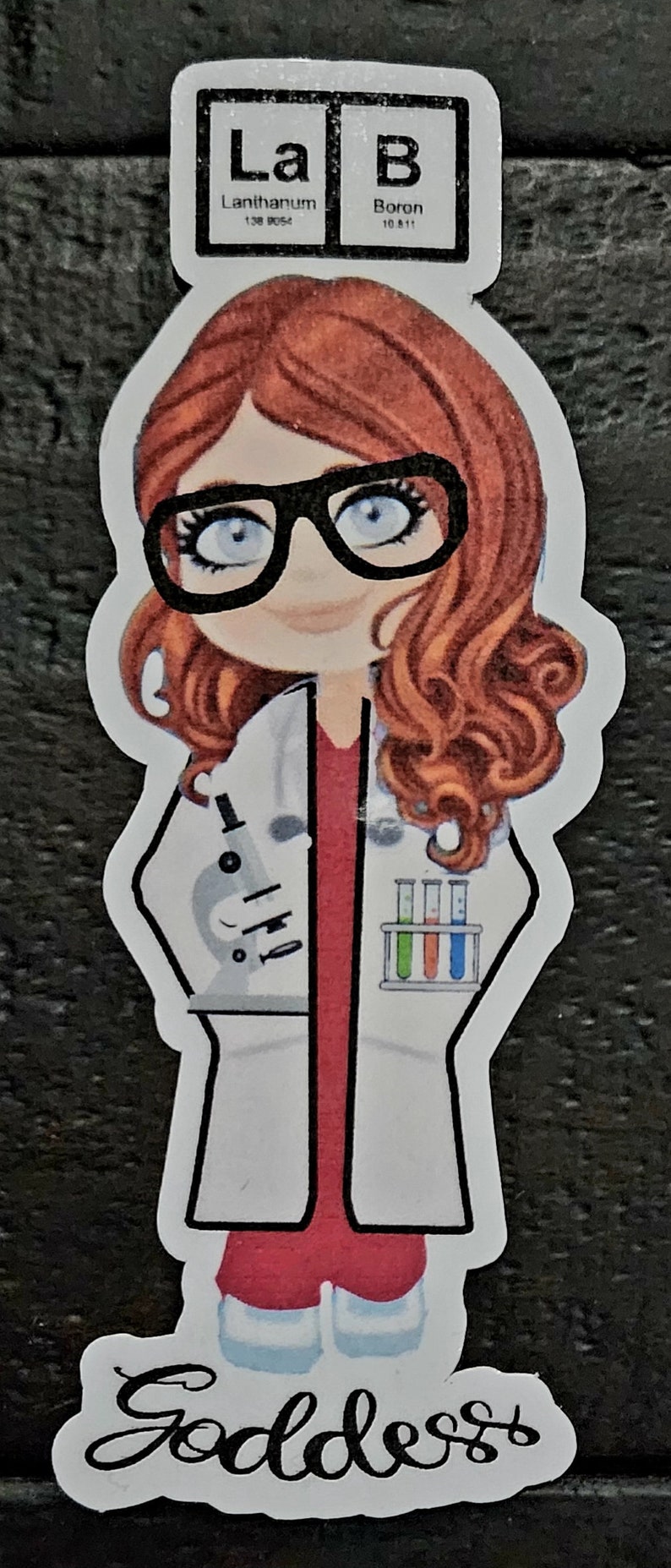 Lab Goddess Stickers Diversity Culture Skin Color B6G2 - Etsy