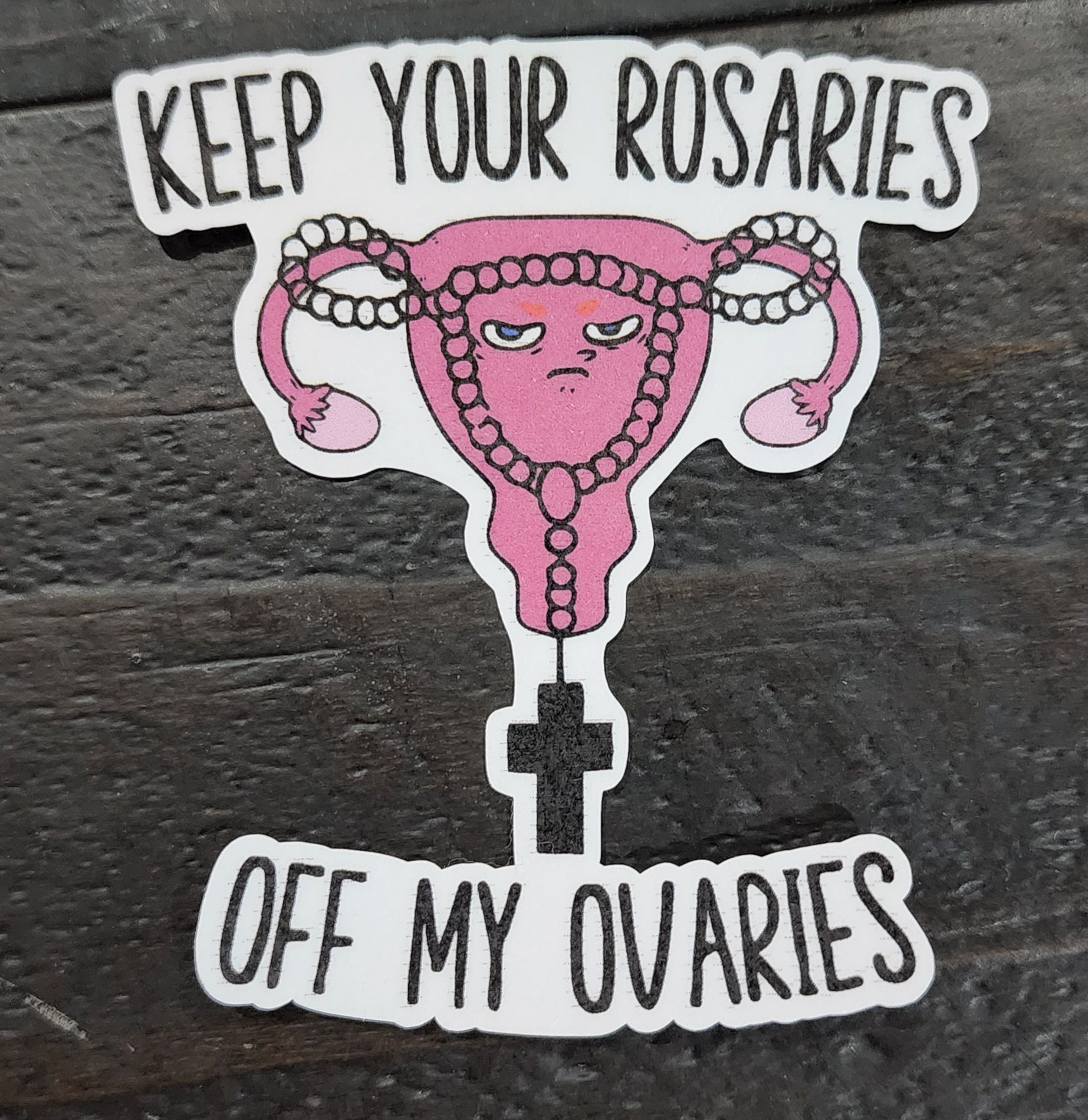 Uterus Stickers | Roe V Wade | Humor | B5G1 Free | FREE SHIPPING!! - Etsy