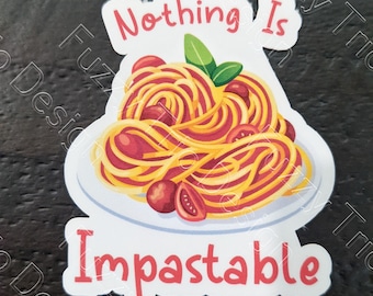 Pasta Sticker - Etsy