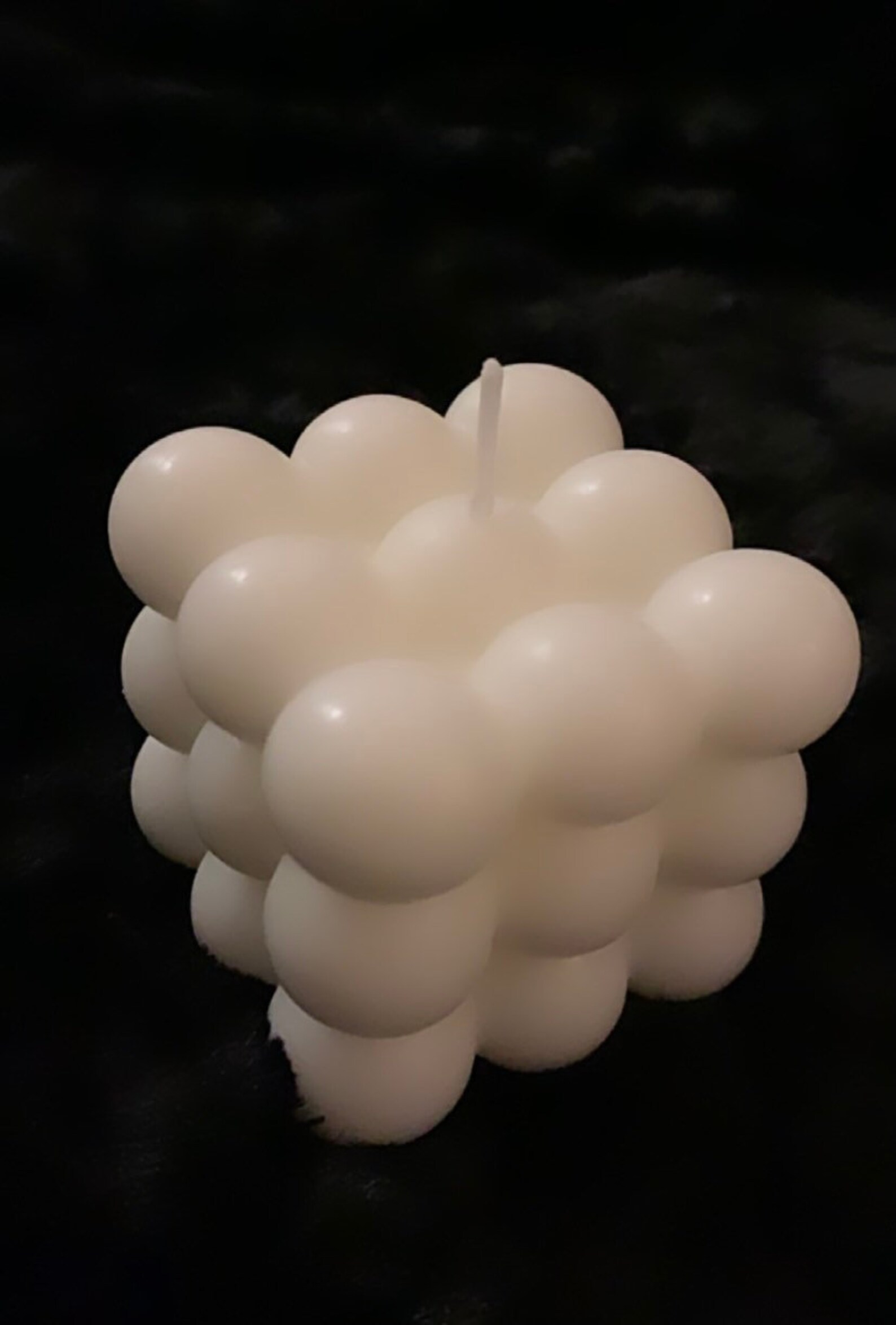 Ivory Bubble Candle - Etsy