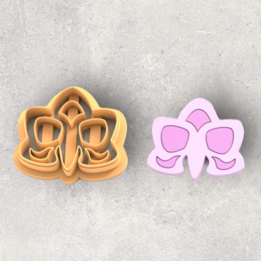 Lily Clay Cutter Polymer Clay Shape Cutter Embossing Cutter earring ...