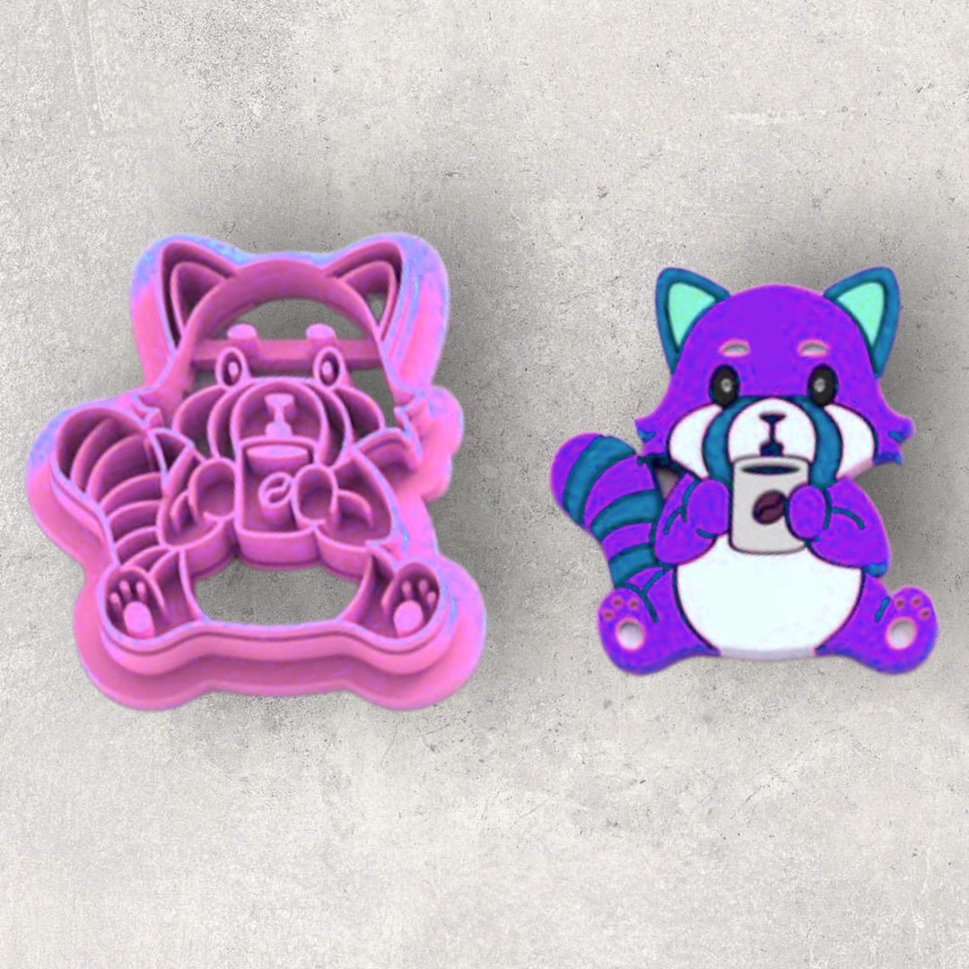 Panda Clay Cutter Polymer Clay Shape Cutter Embossing Cutter earring ...