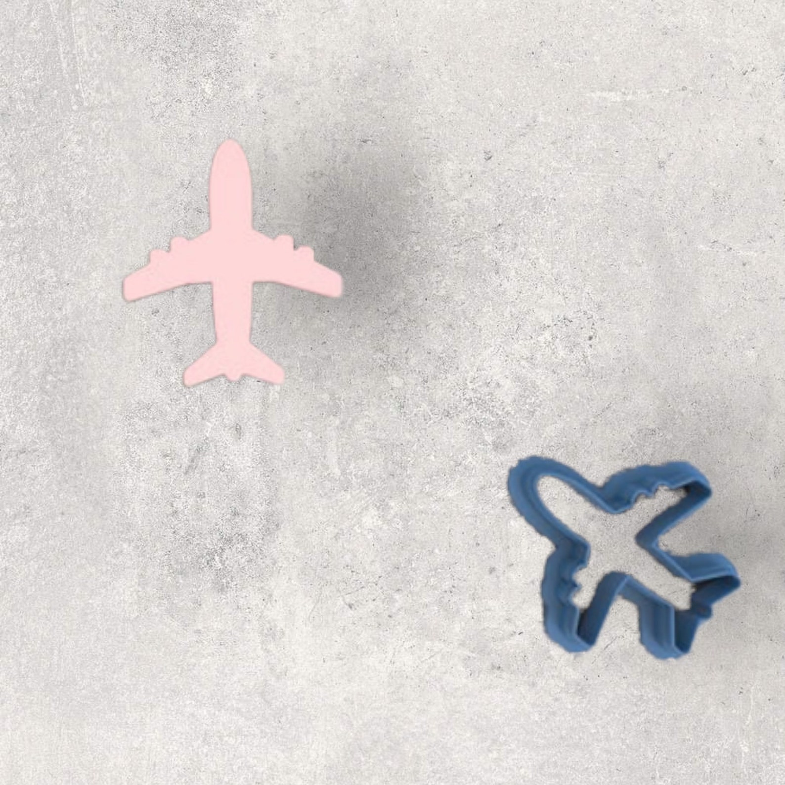 Airplane Clay Cutter| Polymer Clay Shape Cutter | Embossing Cutter ...