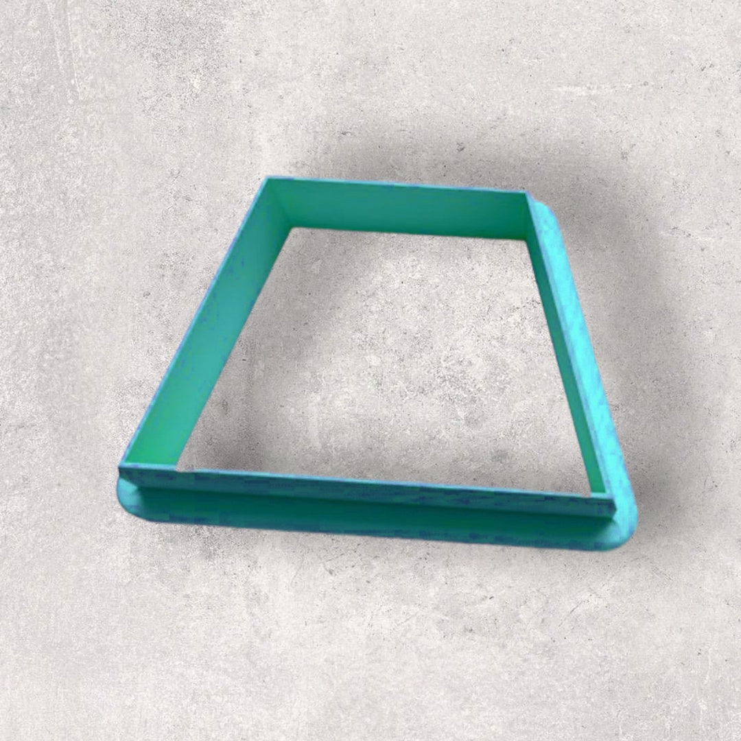 Trapezium Clay Cutter| Polymer Clay Shape Cutter | Embossing Cutter ...