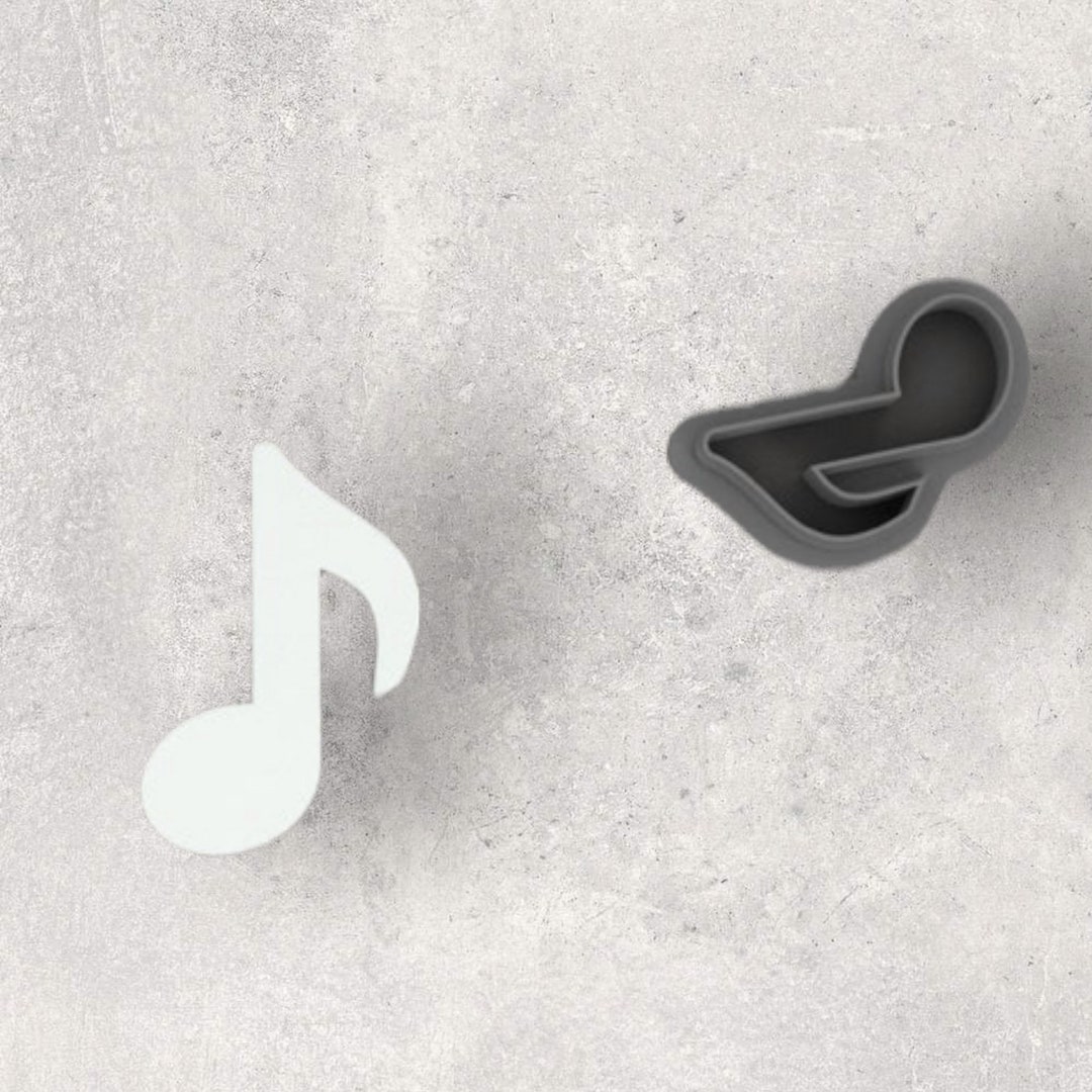Music Note Clay Cutter Polymer Clay Shape Cutter Embossing Cutter ...
