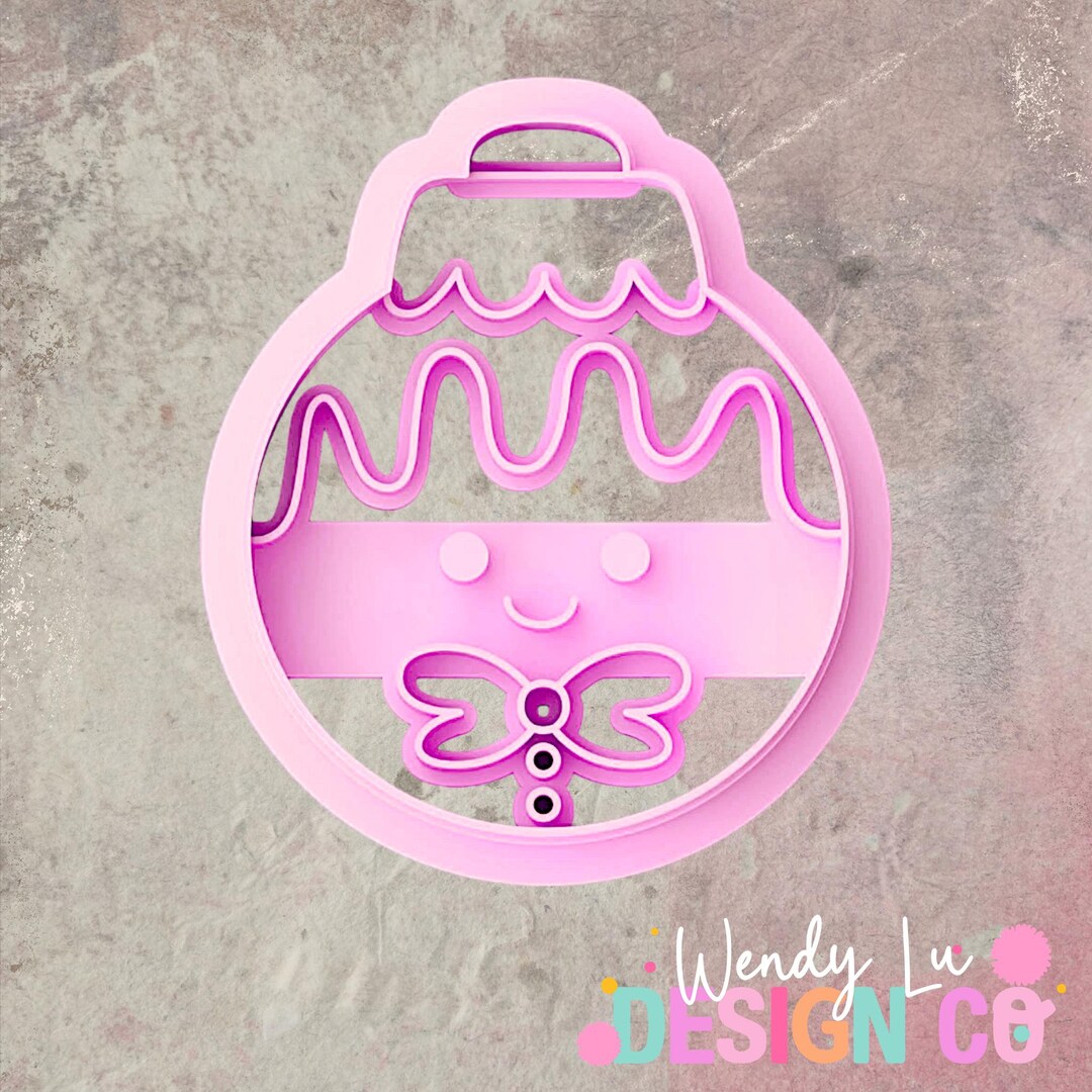 Mrs. Clause Bobble Clay Cutter| Polymer Clay Shape Cutter | Embossing ...