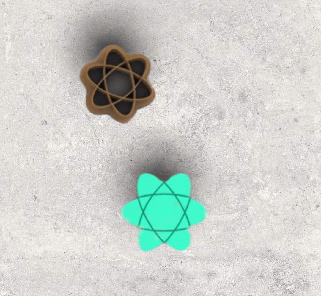 Atom Clay Cutter| Polymer Clay Shape Cutter | Embossing Cutter |earring ...