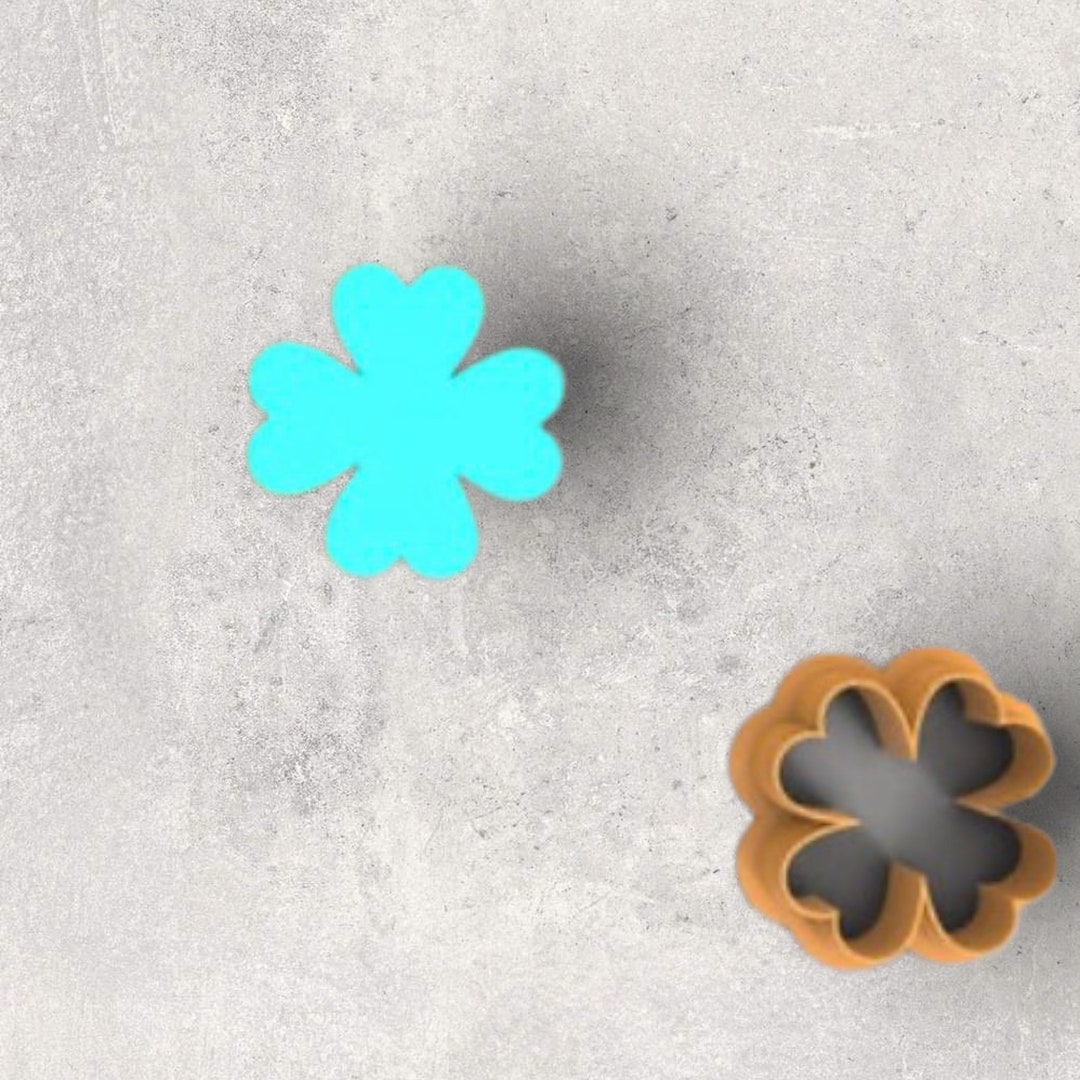 Shamrock Clay Cutter Polymer Clay Shape Cutter Embossing Cutter earring ...