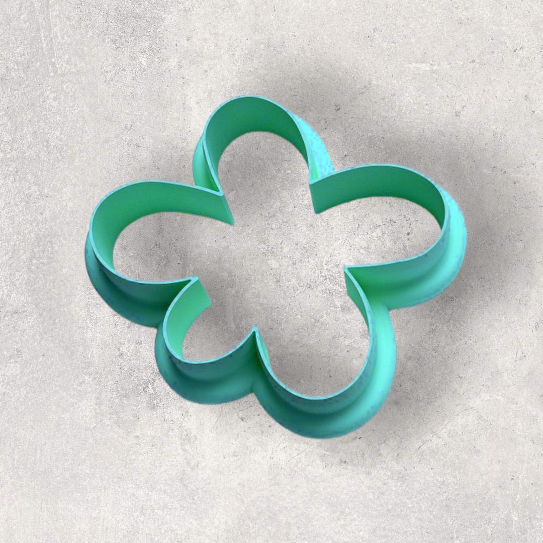 Free Form Flower Outline Clay Cutter Polymer Clay Shape Cutter ...