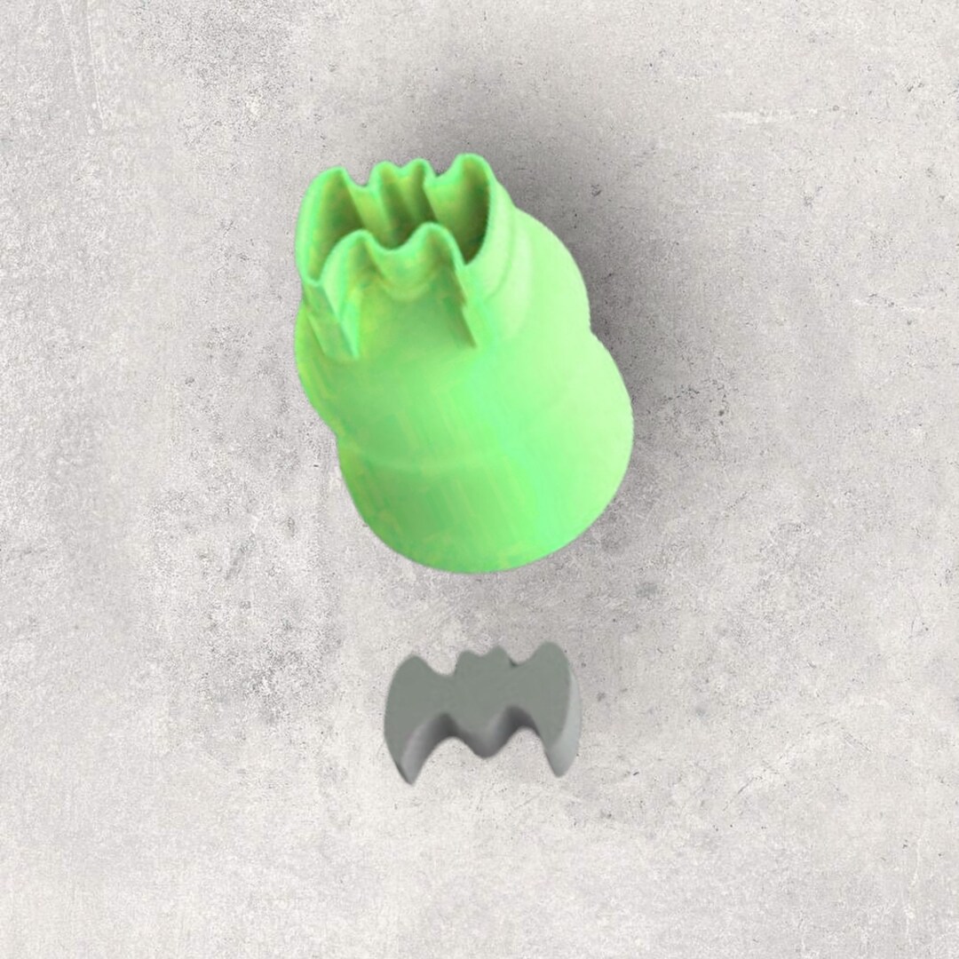 Bat Micro Clay Cutter| Polymer Clay Shape Cutter | Embossing Cutter ...