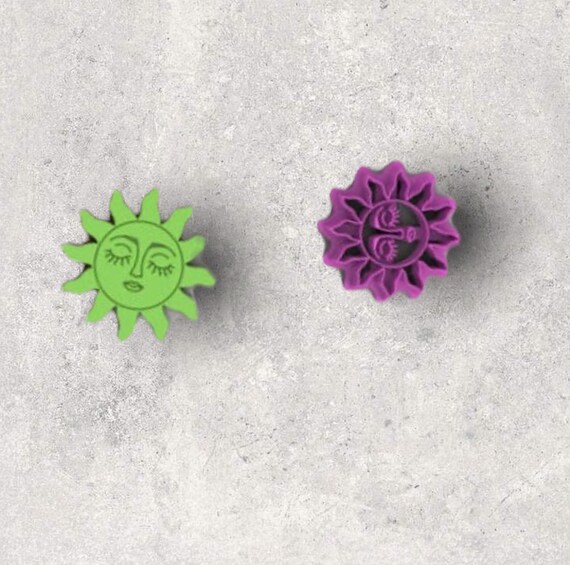 Sun Clay Cutter Polymer Clay Shape Cutter Embossing Cutter - Etsy