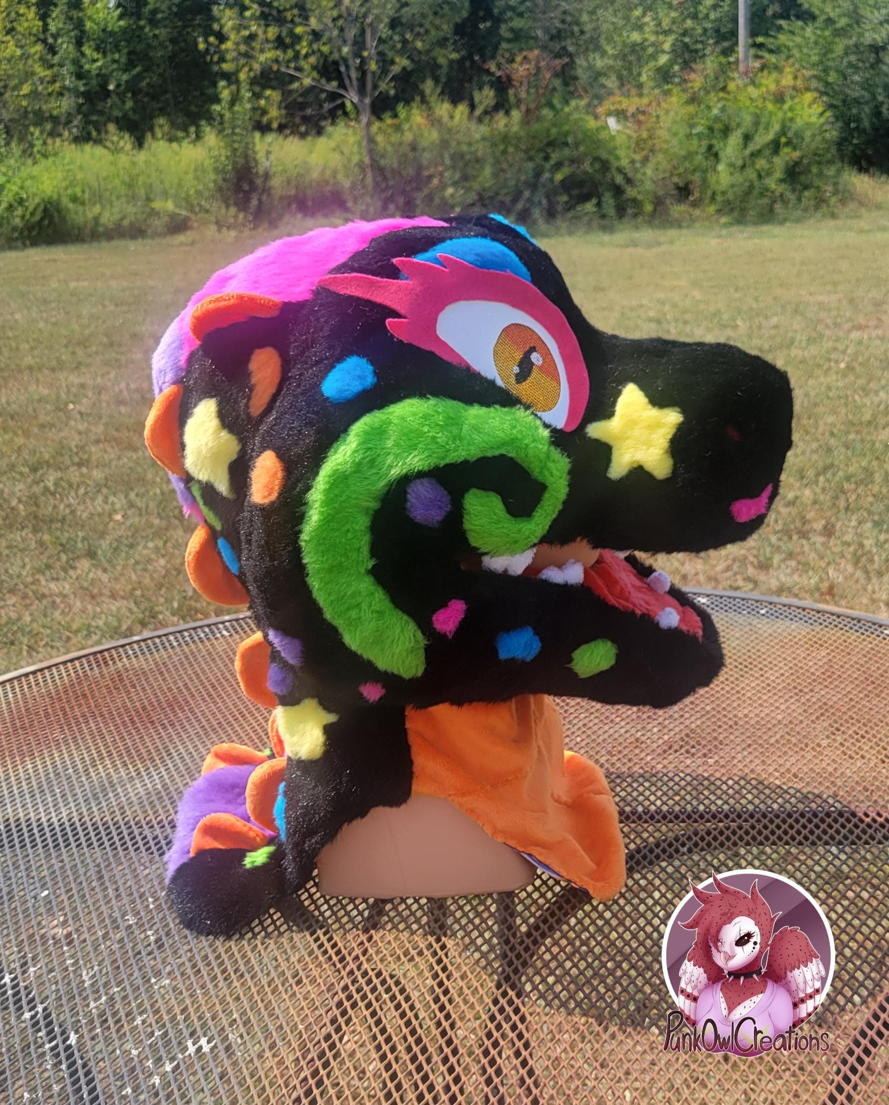 Retro Gator Premade Fursuit Head - Etsy