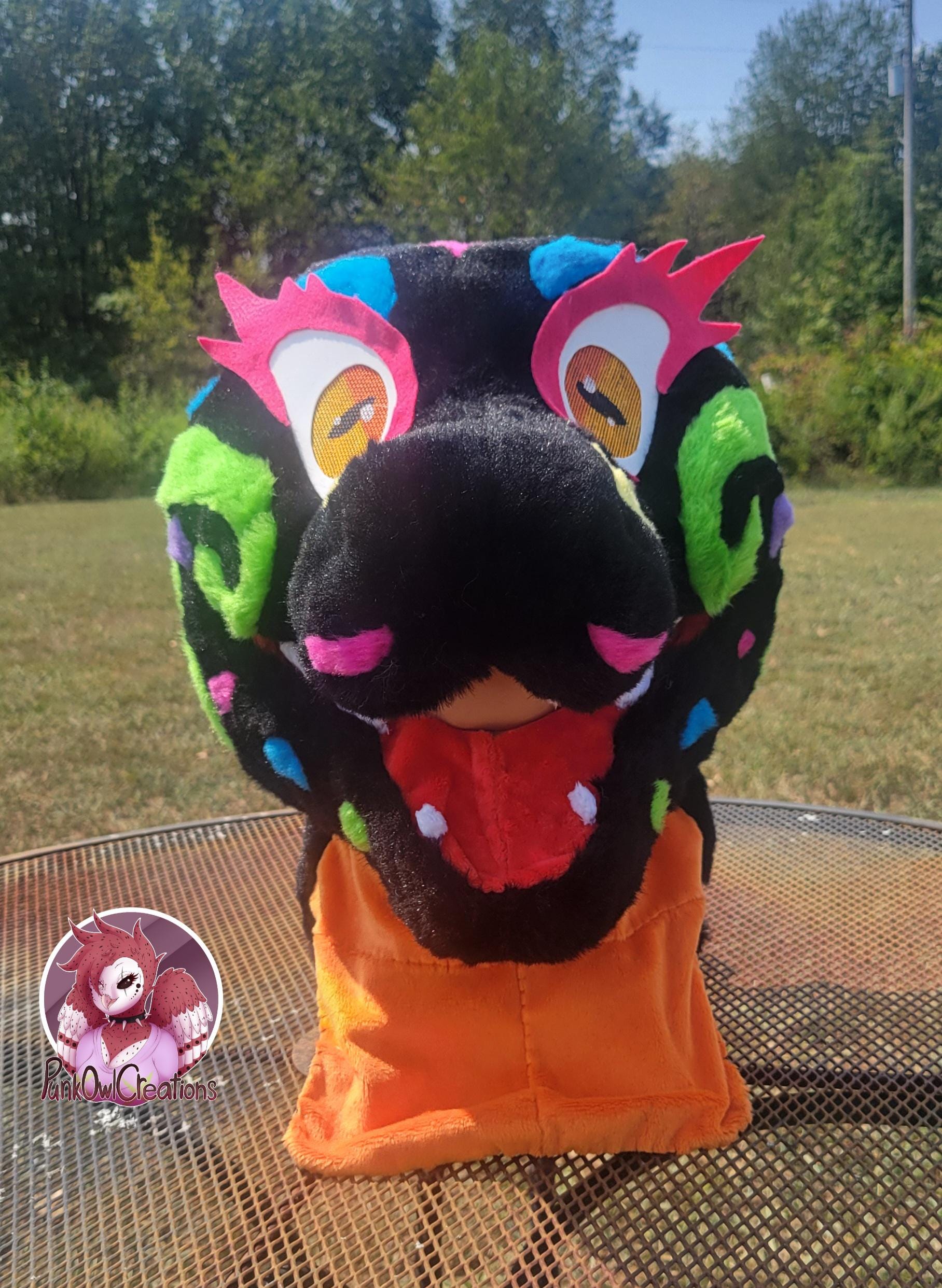 Retro Gator Premade Fursuit Head - Etsy