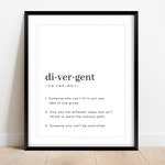 Divergent - Etsy