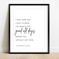 The Office Quotes Poster - Etsy