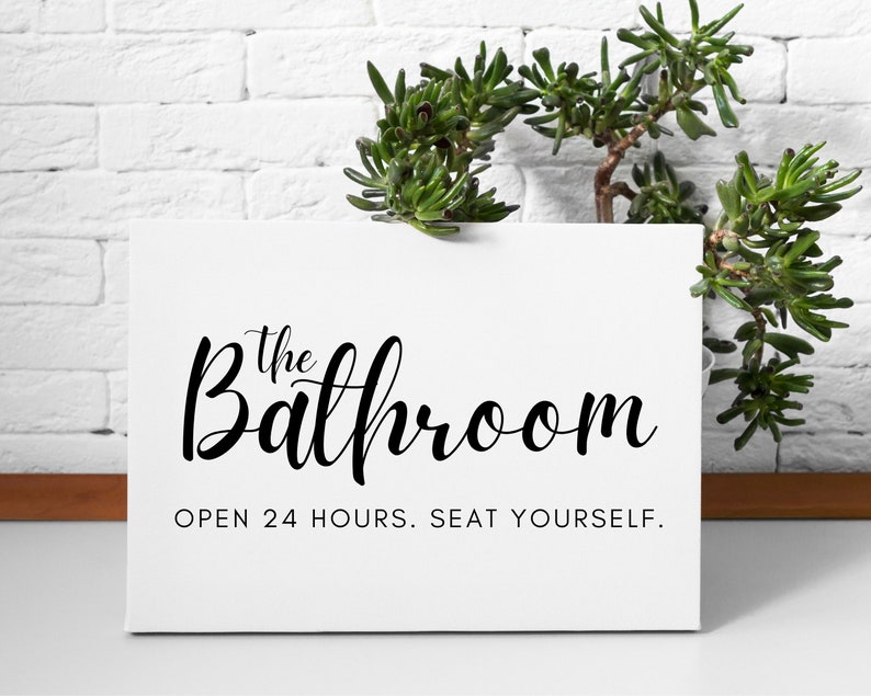 Bathroom Decor, Bathroom Wall Decor, Bathroom Print, Home Wall Decor ...