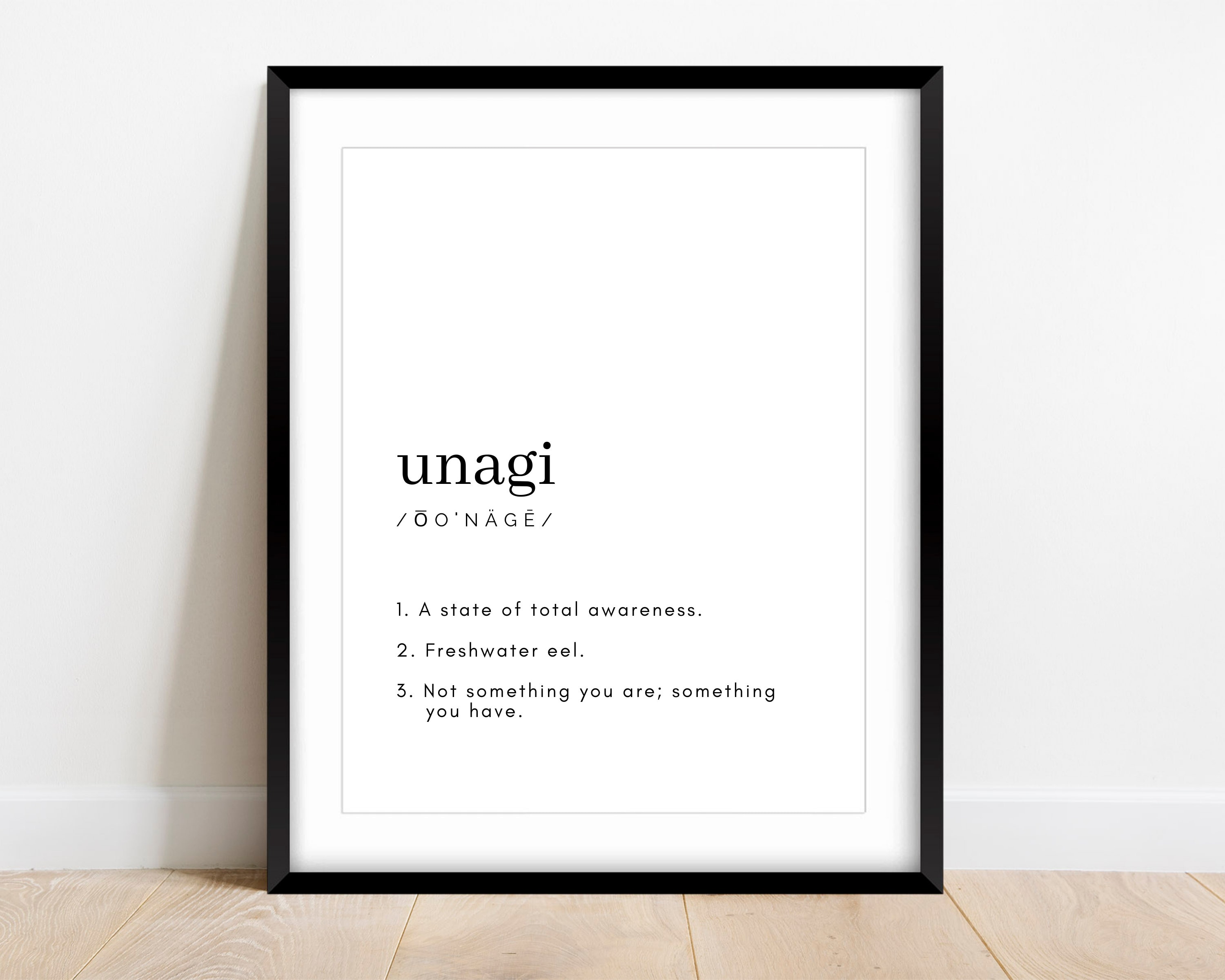 Unagi Friends Definition Dictionary Print, Friends Funny Wall Print ...