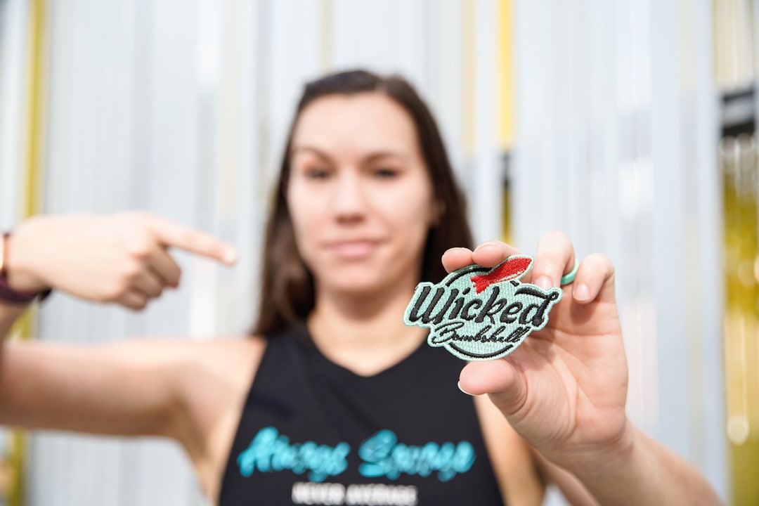 Crossfit Iron on Patch Crossfit Sticker Weightlifting Patch - Etsy