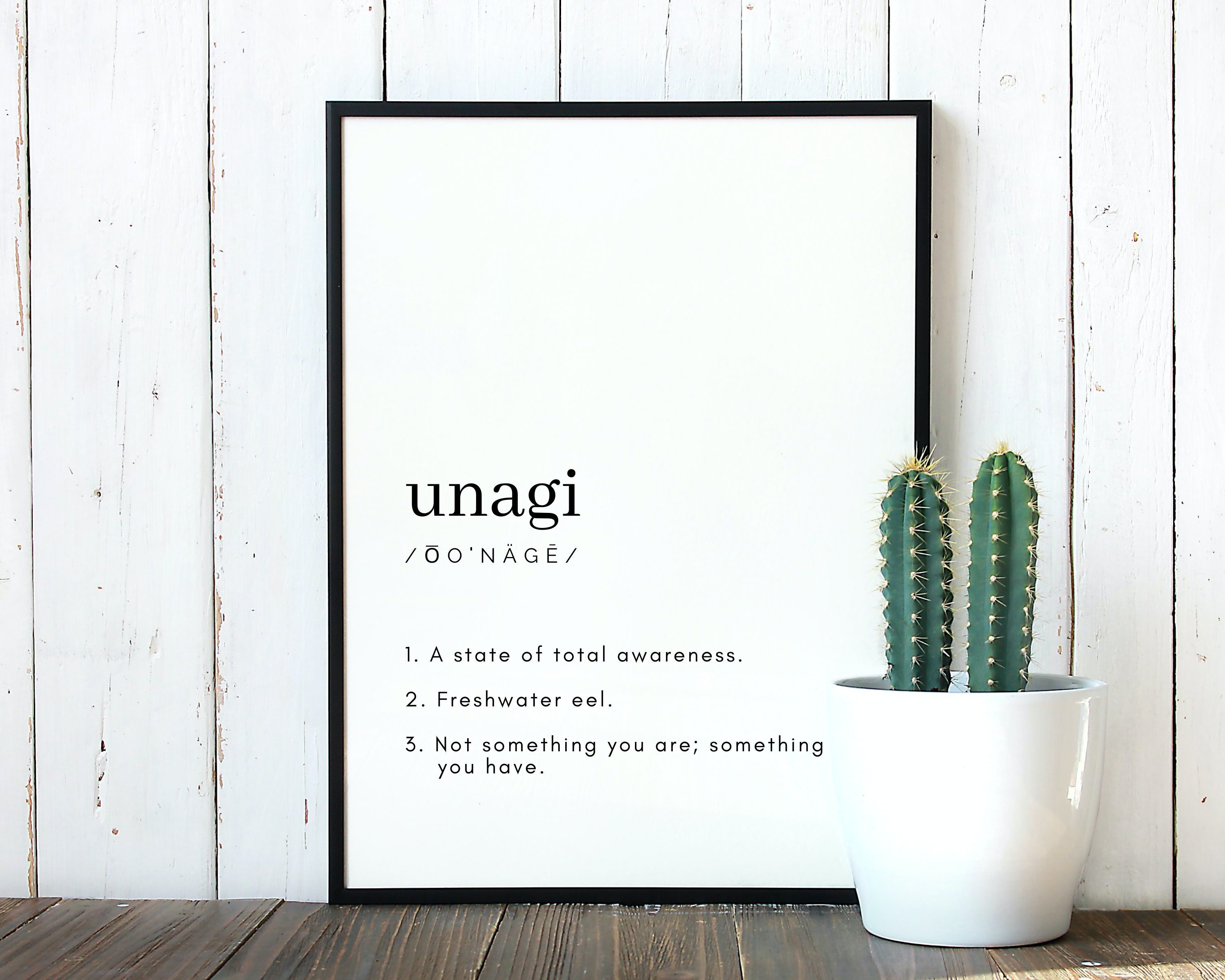 Unagi Friends Definition Dictionary Print, Friends Funny Wall Print ...