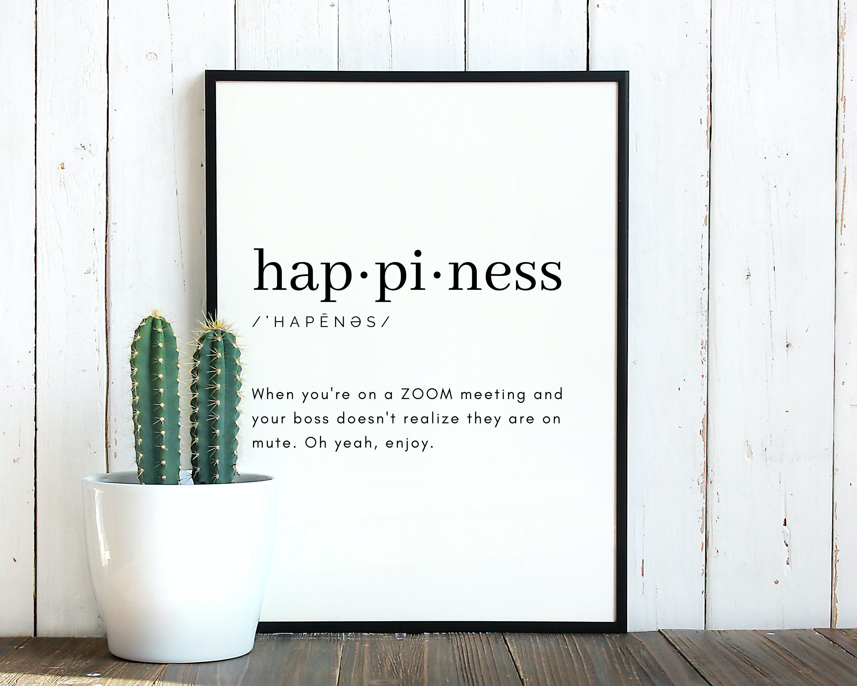 Happiness Definition Funny Happiness Definition PRINTABLE - Etsy