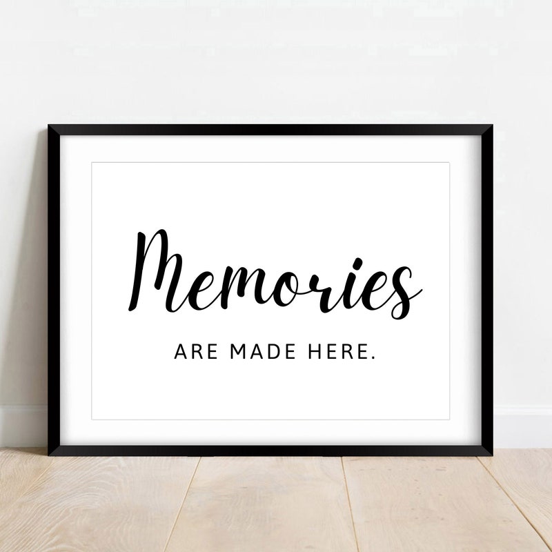 Memories Made Here - Etsy
