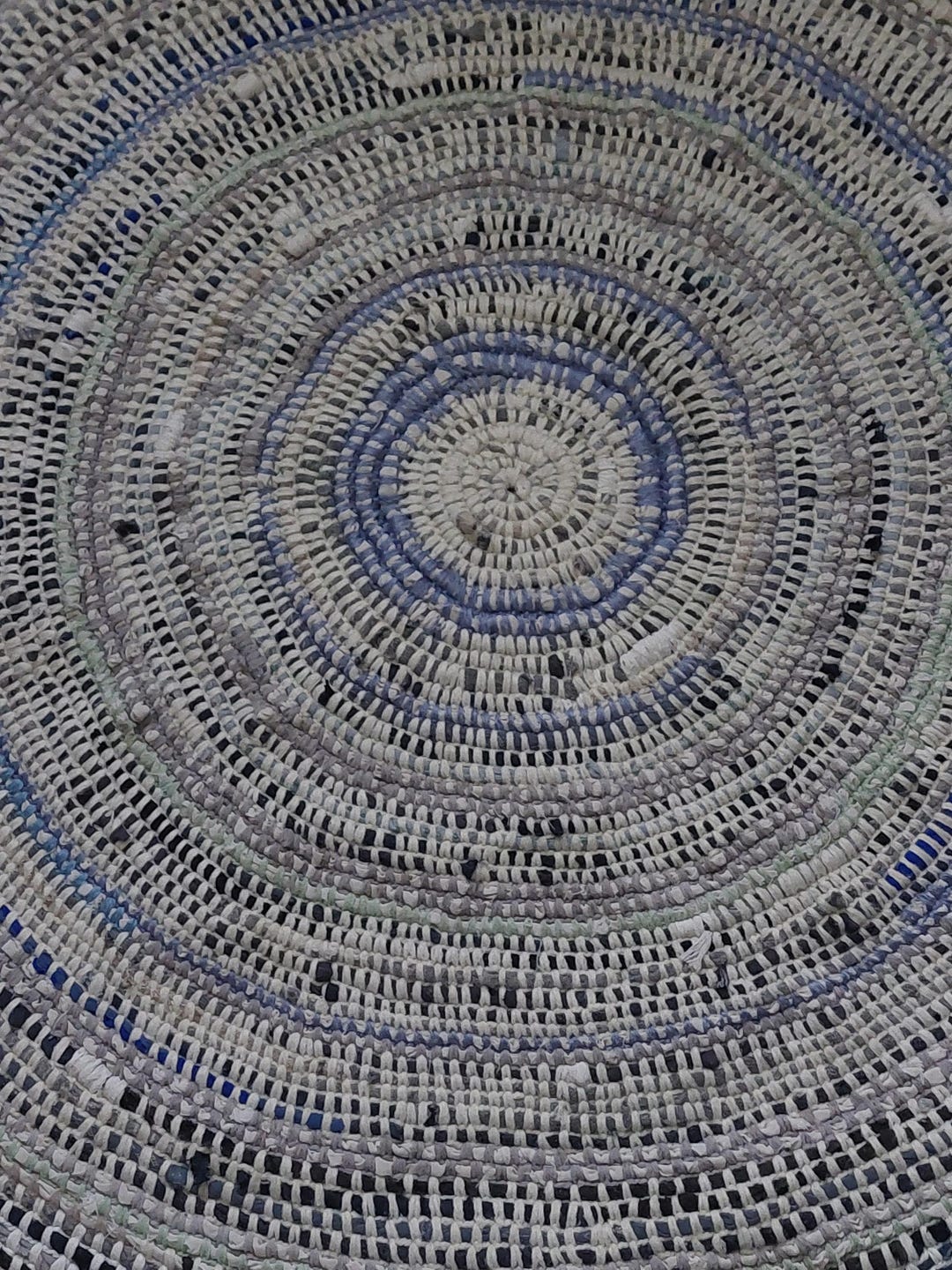 Handmade Crochet Upcycled Round Rope Rug - Etsy