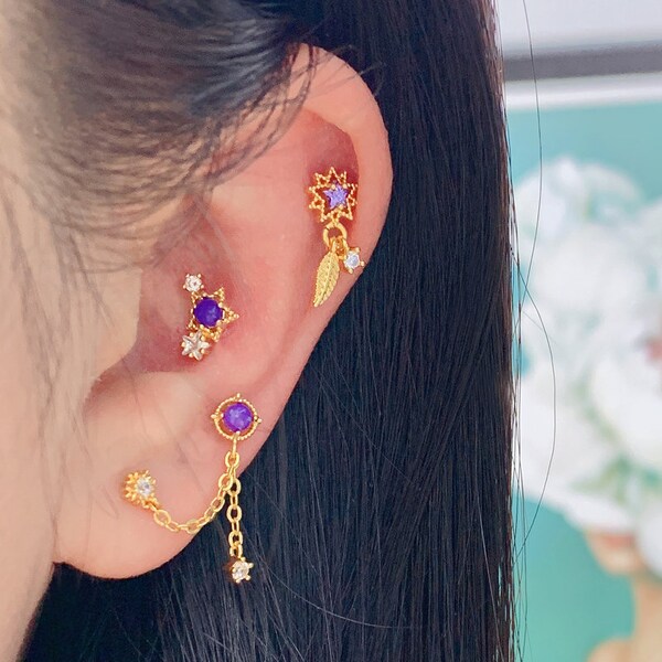 Helix Piercing - Etsy