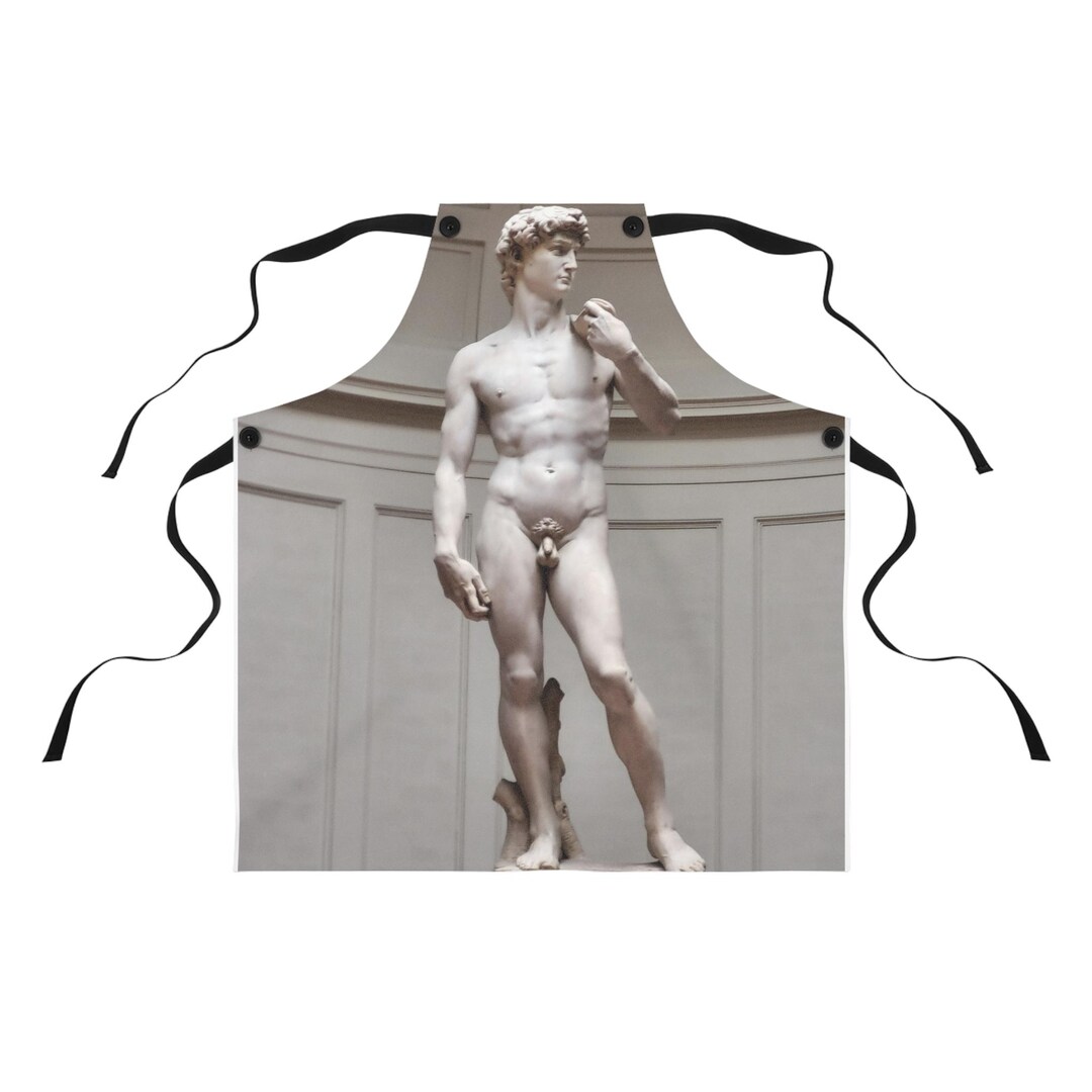 Statue of David by Michelangelo Florence Italy Apron AOP - Etsy